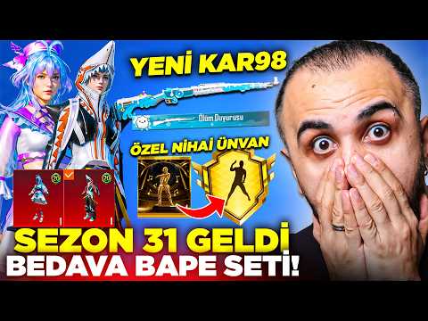 YENİ RP'YE ÖZEL BAPE SETİ GELDİ 😱 KİMSEDE OLMAYAN NİHAİ ÜNVAN! YENİ SEZON EFSANE! - PUBG Mobile