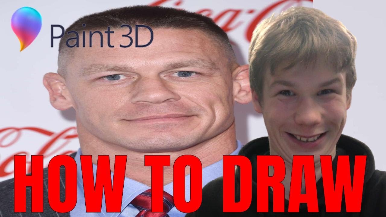 How To Draw John Cena!!! - YouTube