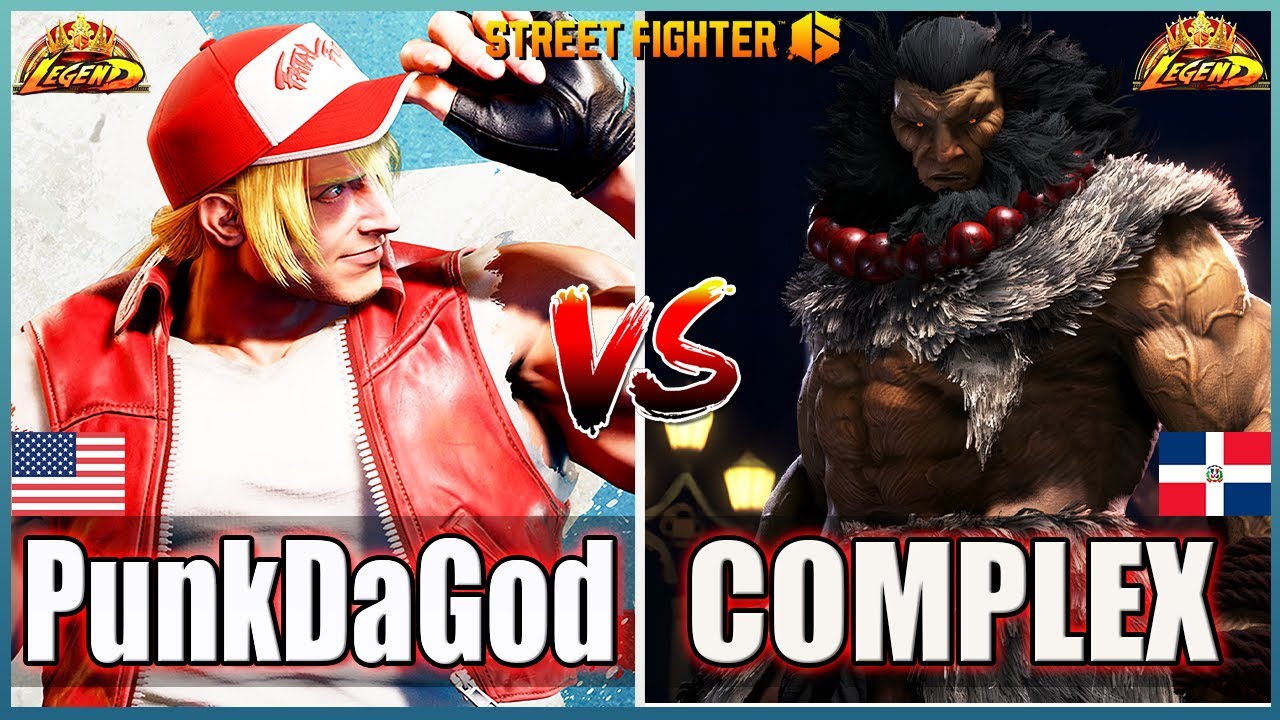 Street Fighter 6 🔥 PunkDaGod (#2Terry) Vs COMPLEX90 (AKUMA) 🔥Best ...