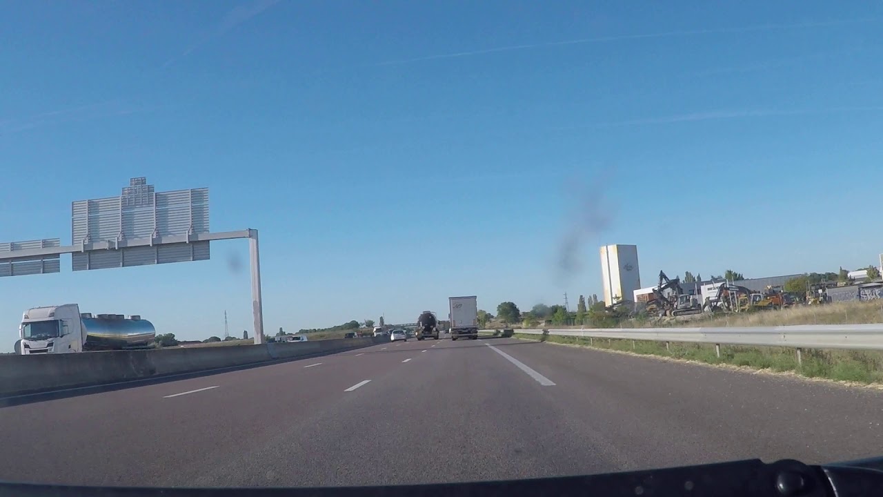 France by Autoroute - A31 South Dijon - J1 Nuits st Georges - YouTube