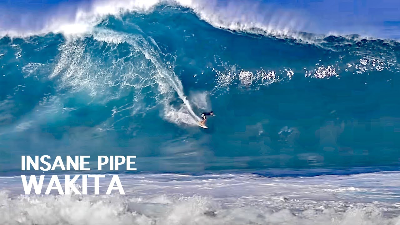 The Most Insane Wave I've Ever Seen😱Pipeline North Shore Hawaii ...