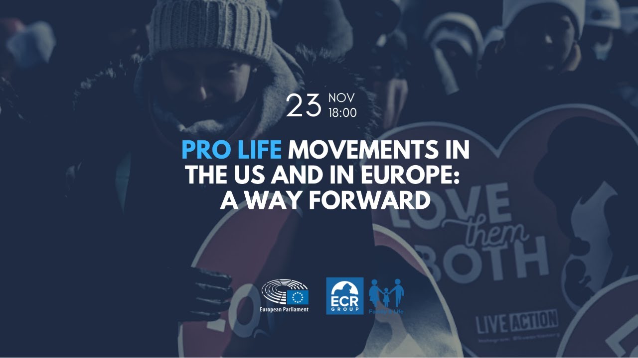 Pro Life movements in the US and in Europe: a way Forward - YouTube