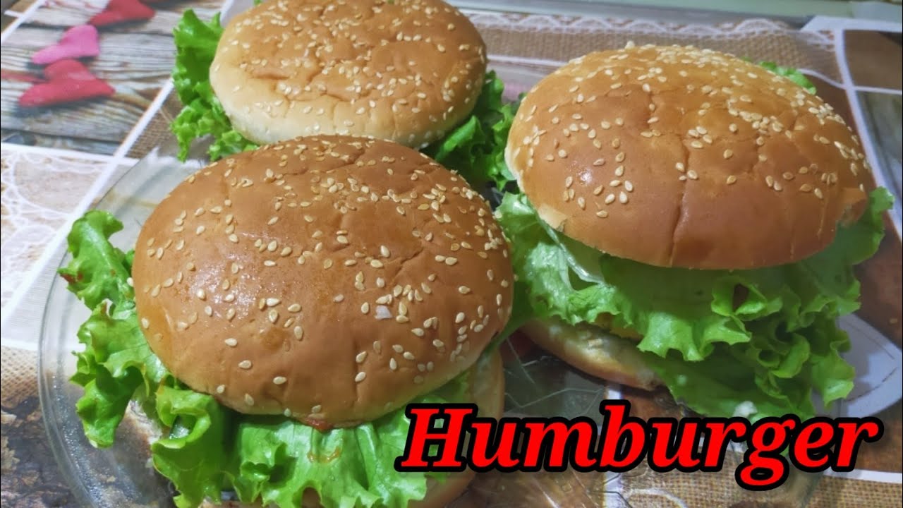 how to make hum burger || burger recipe - YouTube
