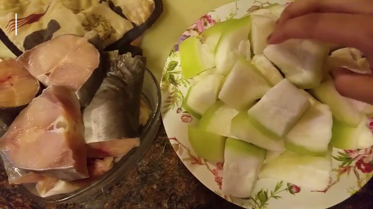 How to cook Boal mach deye laau /boal fish with bottle Gourd(Cat fish ...