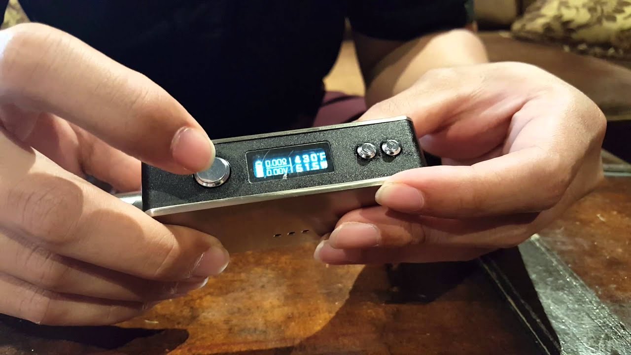 Sigelei 75w temperature control box mod By Asmodus - YouTube