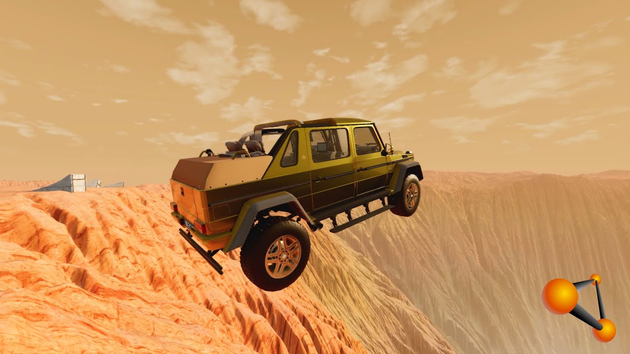 BeamNG.Drive | Crater Drop #15 | BeamNG Insane - YouTube