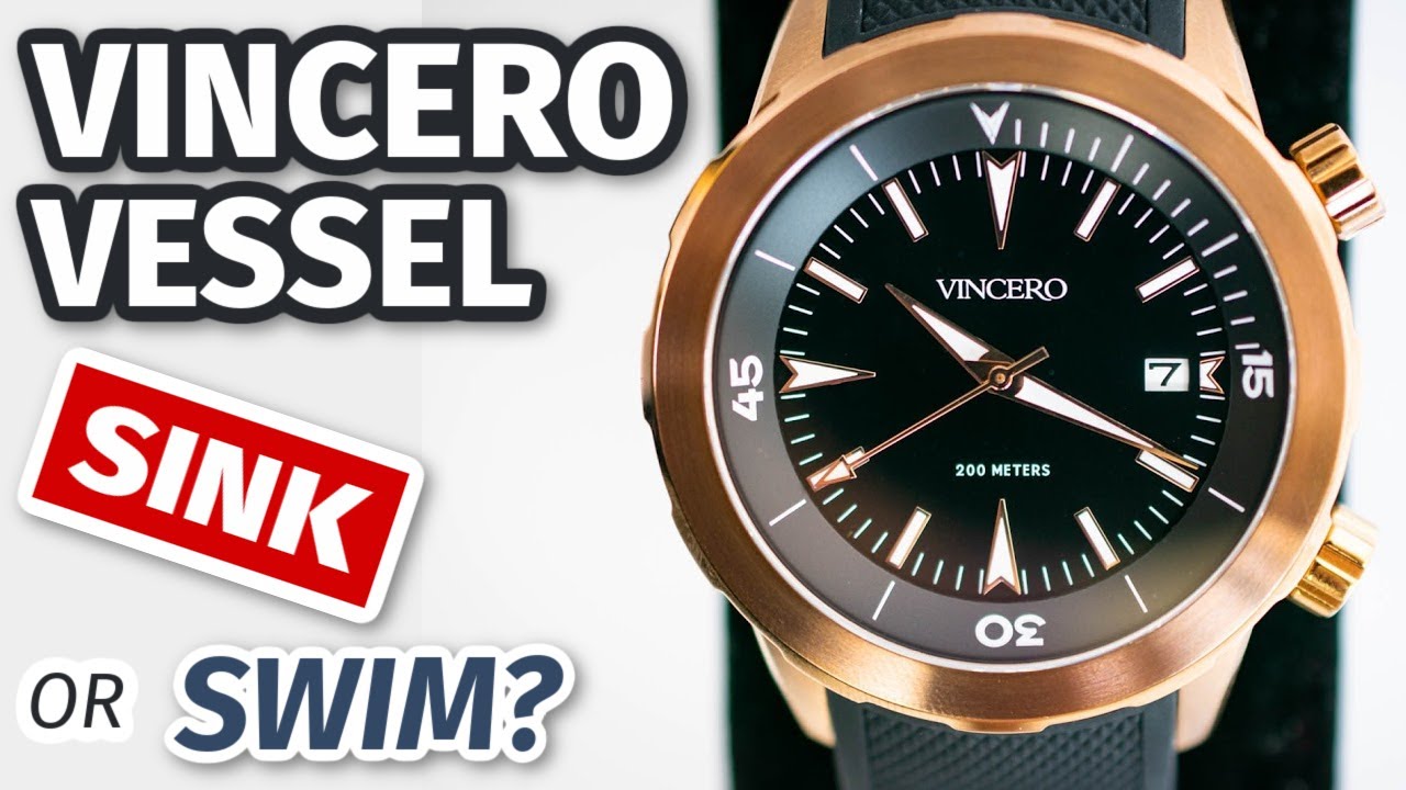 VINCERO VESSEL Watch REVIEW: Does the Vessel Sink or Swim?? - YouTube