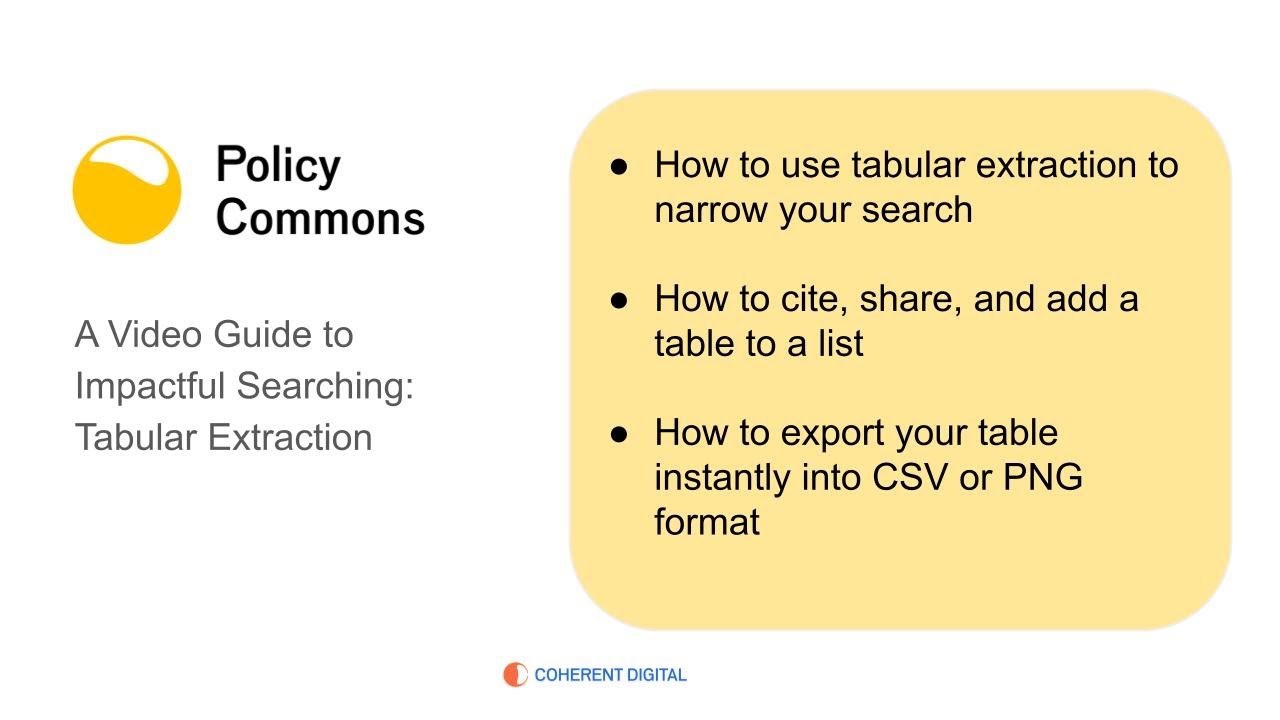 Video Guide: Mastering Tabular Extraction for Better Searches - YouTube