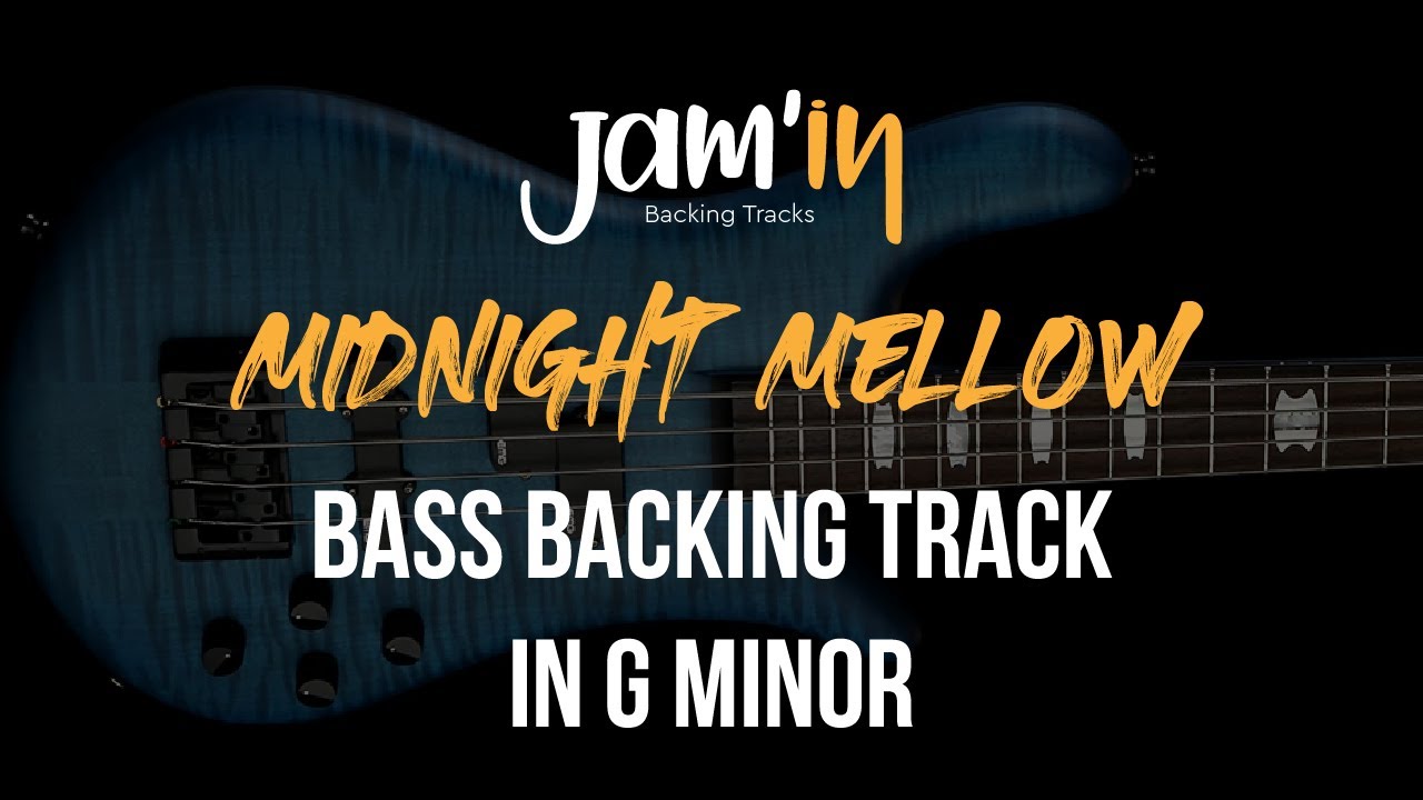 Midnight Mellow Bass Backing Track in G Minor - YouTube