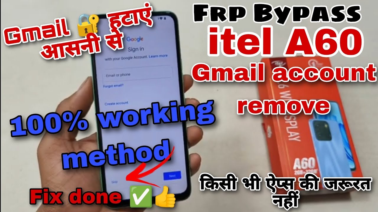 Itel_A60_FRP_Bypass_Android_12 New_Solution___Itel__A662L__Google ...
