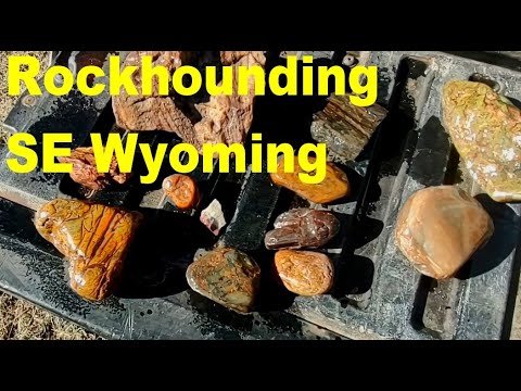 Rockhounding SE Wyoming: Petrified Wood, Agates, Jasper, Banded Iron # ...