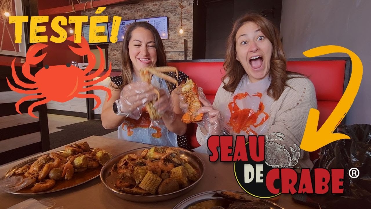 J'ai testé le restaurant Seau de Crabe à Laval - YouTube