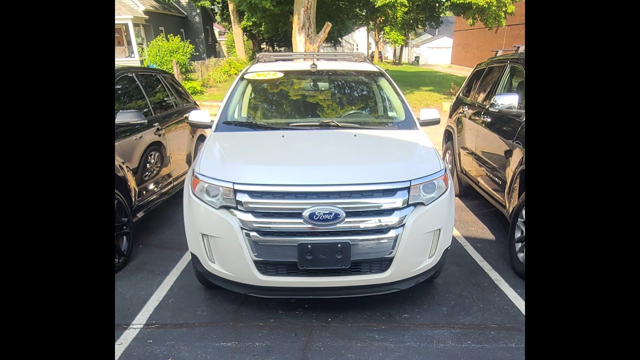 Exterior View of 2013 Ford Edge Limited, AWD Crossover SUV - YouTube