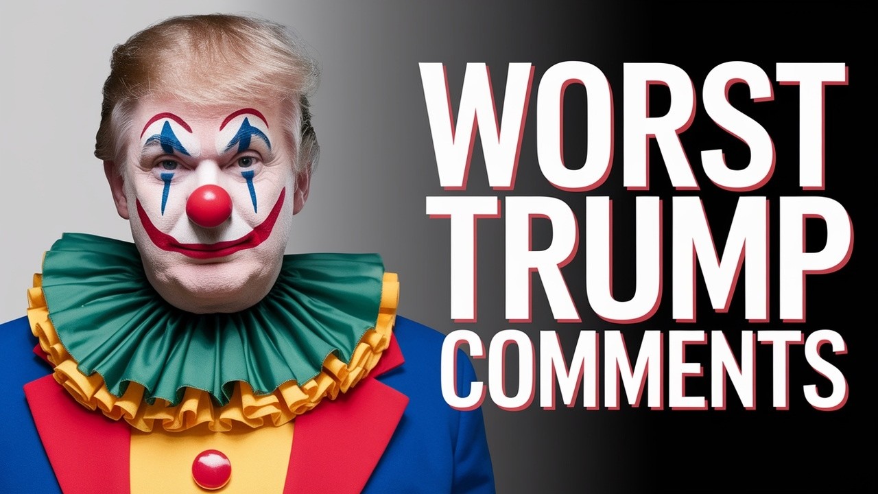🇺🇸 The Trump worst comments he ever made in the past years, months and ...