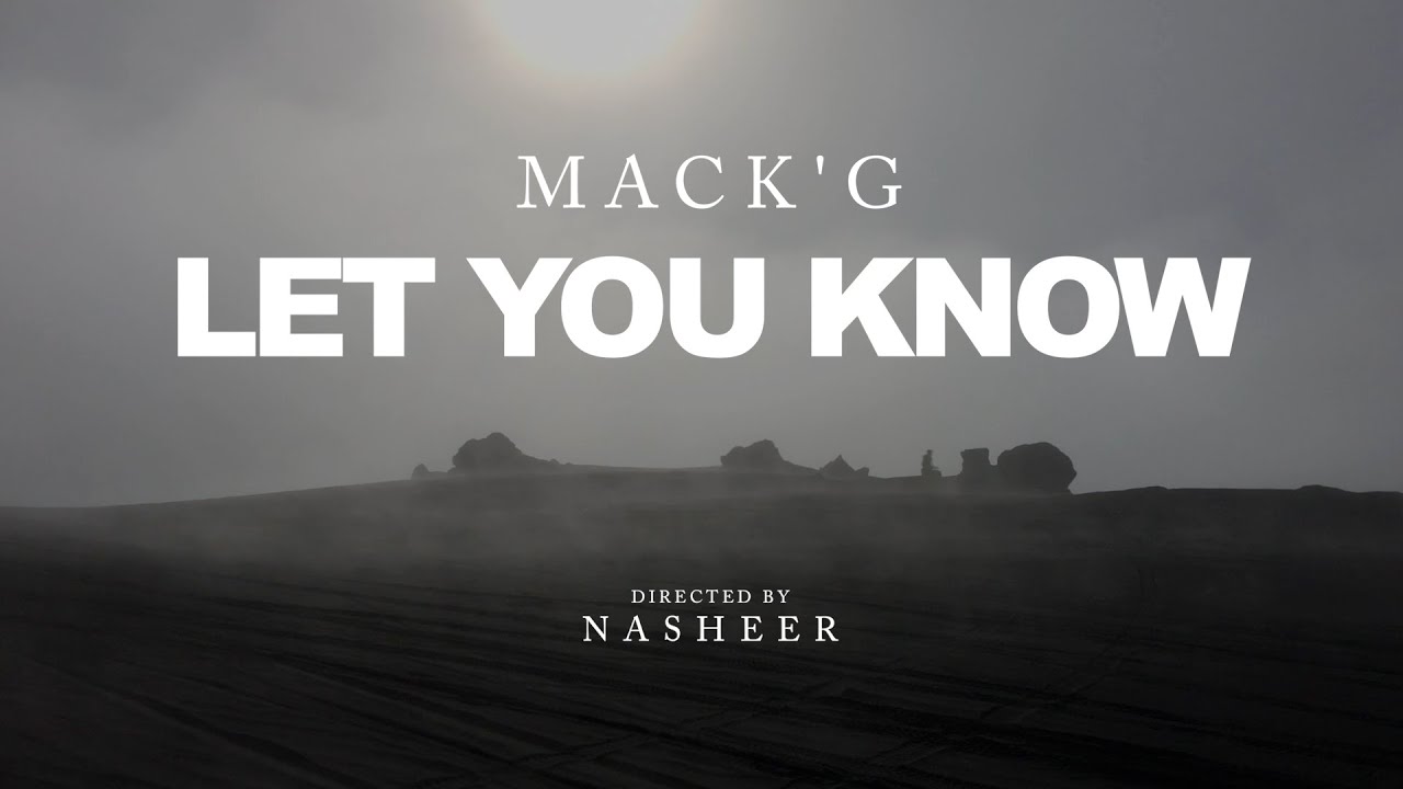 MASGIB - LET YOU KNOW (Official Music Video) - YouTube