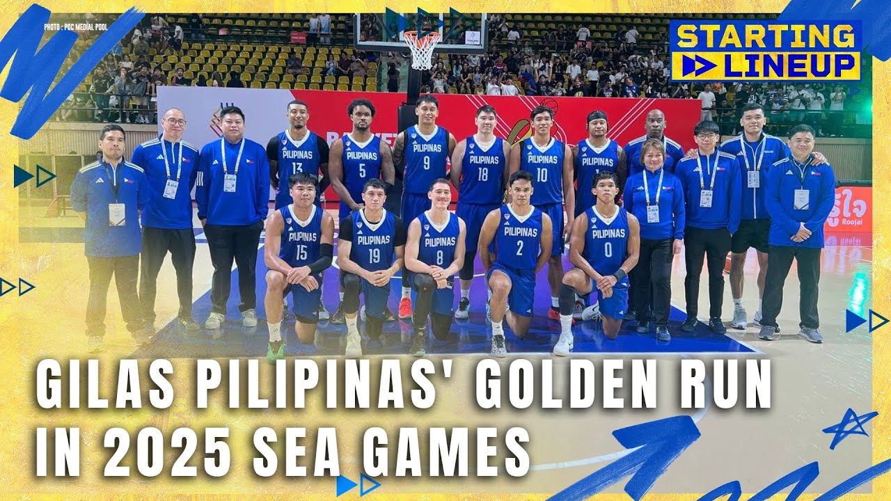 Gilas Pilipinas’ golden run in 2025 Sea Games | STARTING LINEUP | FULL ...