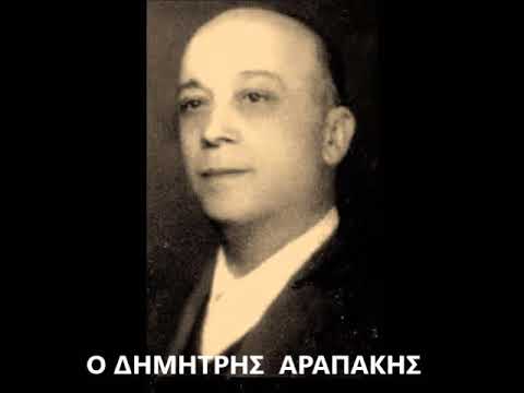 ΔΗΜΗΤΡΗΣ ΑΡΑΠΑΚΗΣ -ΜΑΡΑΘΗΚΕ ΚΙΤΡΟΛΕΜΟΝΙΑ - YouTube