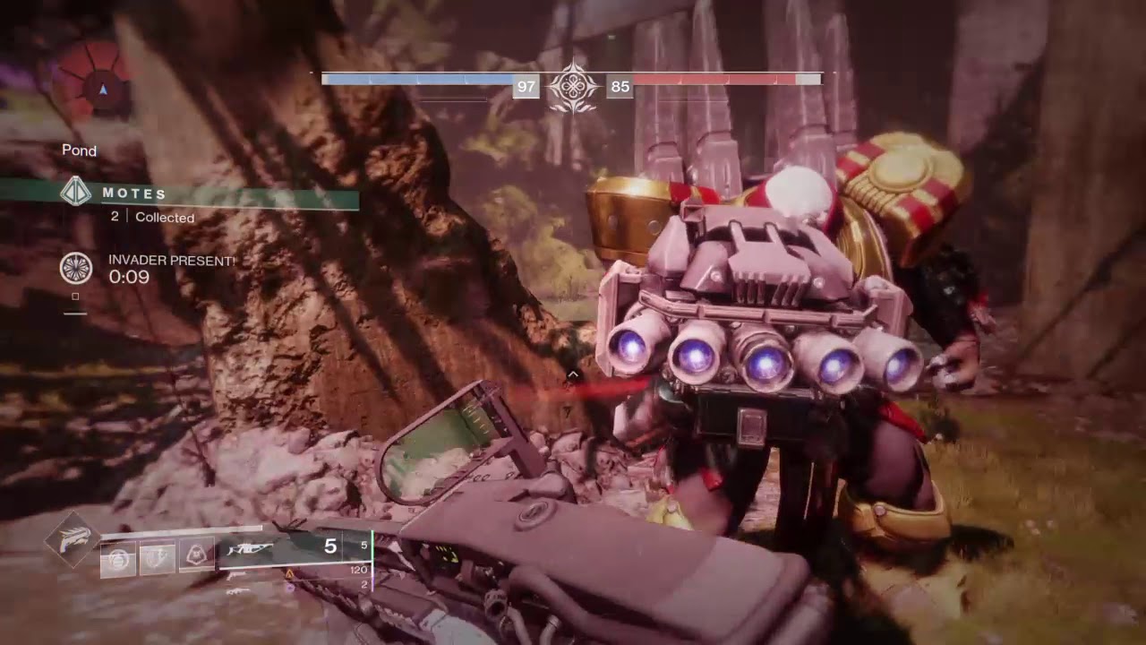 D2 Gambit P - Showdown between 2 Invader crackheads - YouTube