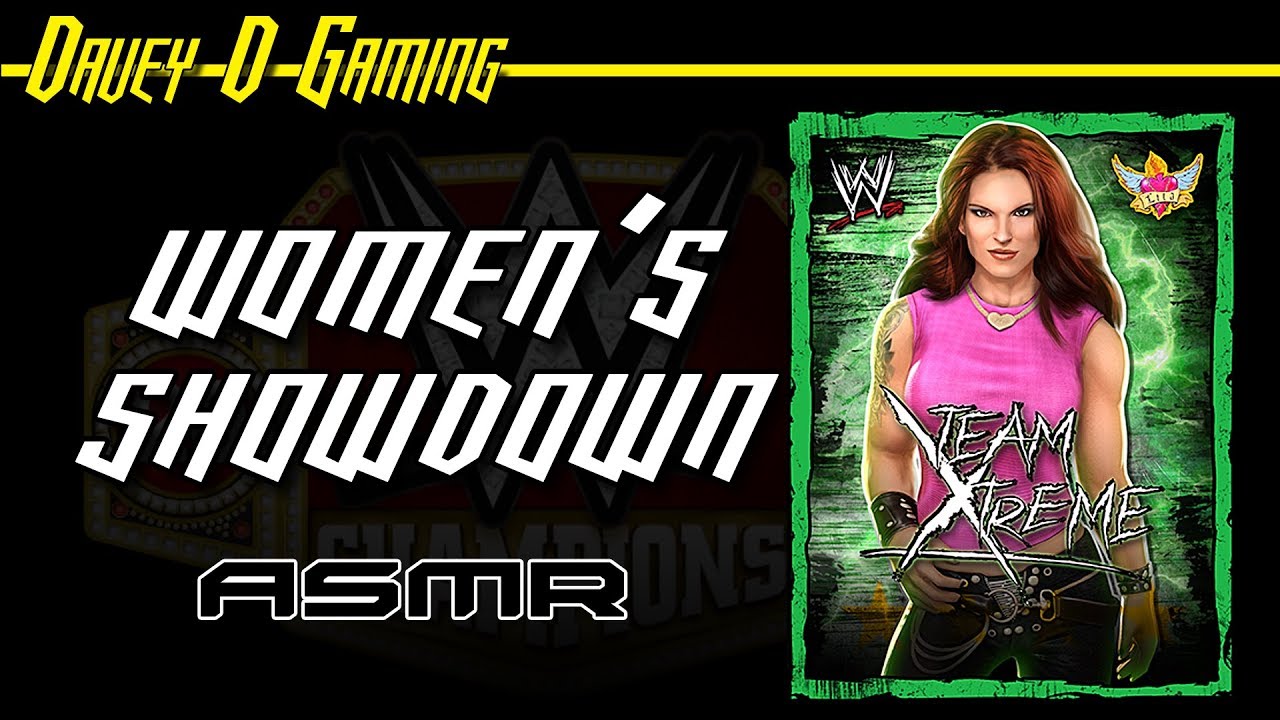 WWE Champions- ASMR Women Showdown - YouTube