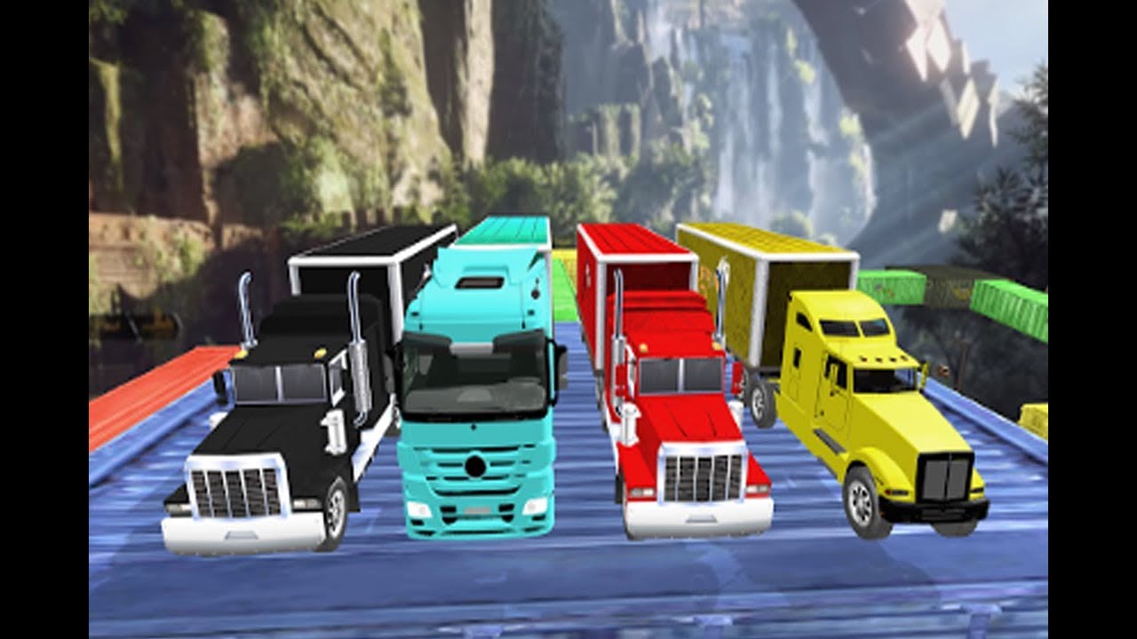 American Truck Ramp Stunts - Survival Adventure Simulator - YouTube