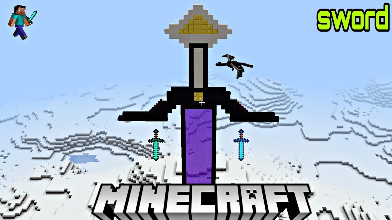HOW TO MAKE A WORLD'S BIGGEST🗡️ NETHER SWORD ? || #minecraft - YouTube