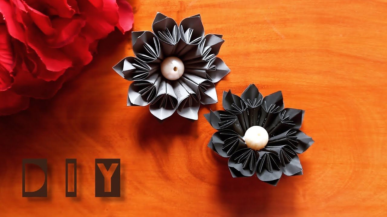 How to make a beautiful flower || Attractive 3D flower making ideas ...