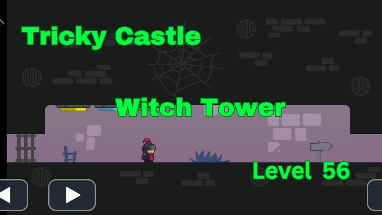 Tricky Castle Witch Tower Level 56 - YouTube