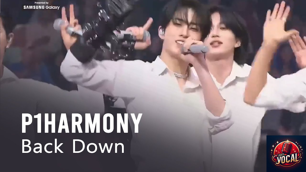P1HARMONY - Back Down | KCON LA 2024 M COUNTDOWN | Clean MR Removed - YouTube