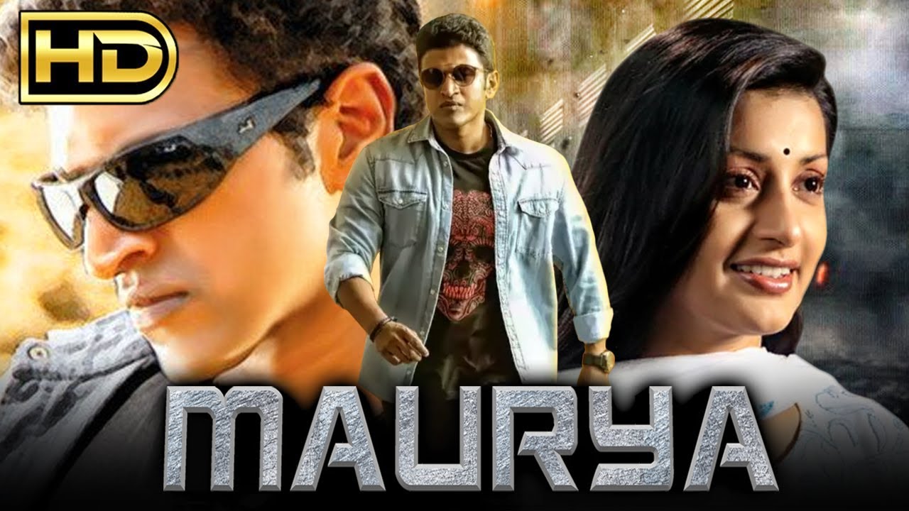 Maurya (HD) - Puneeth Rajkumar Superhit Hindi Dubbed Movie | Meera ...