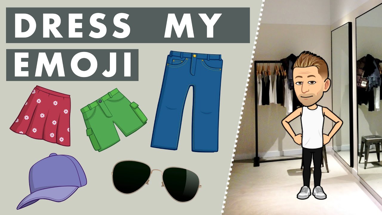 Dress my Bitmoji: A drag and drop digital activity! - YouTube