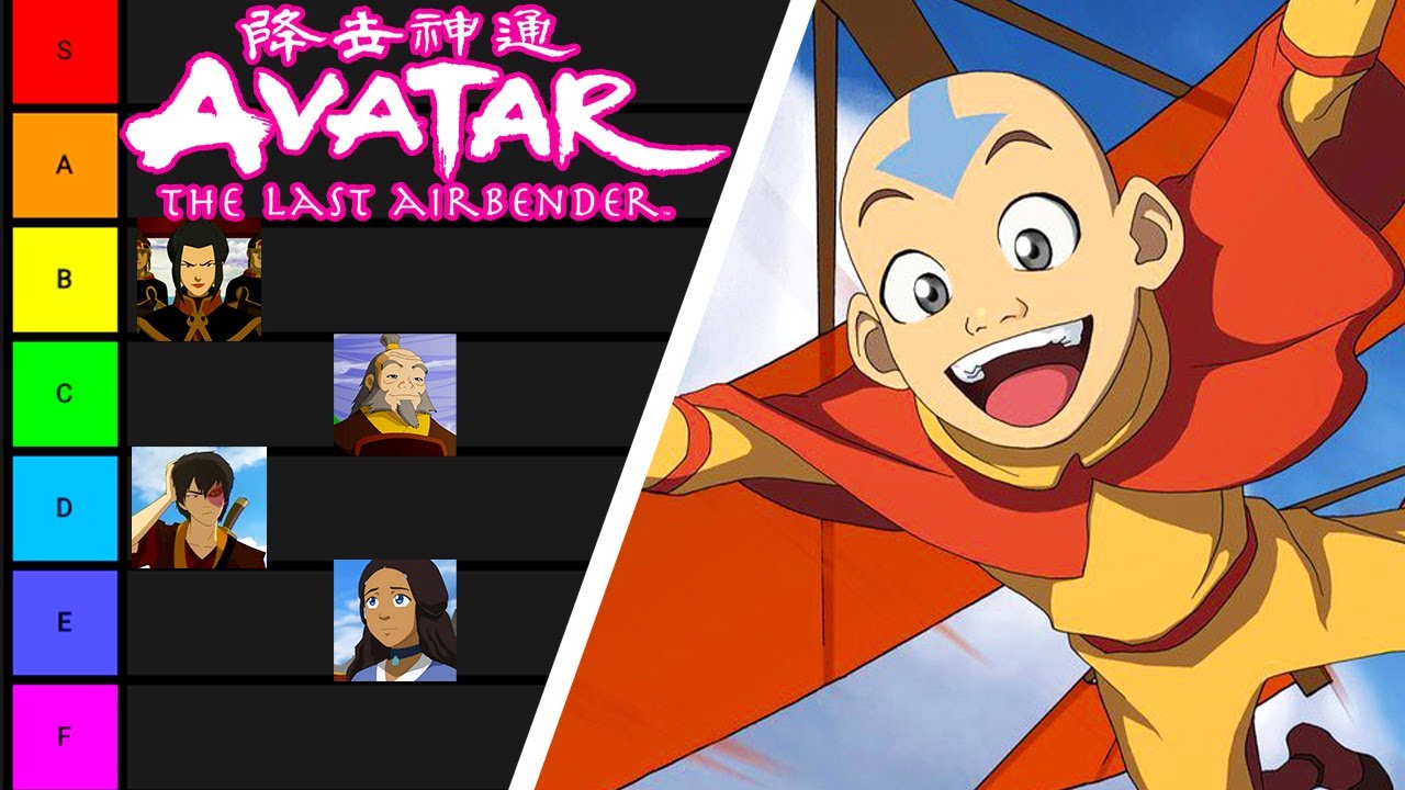 Ultimate Avatar The Last Airbender Character Tier List Ranking - YouTube
