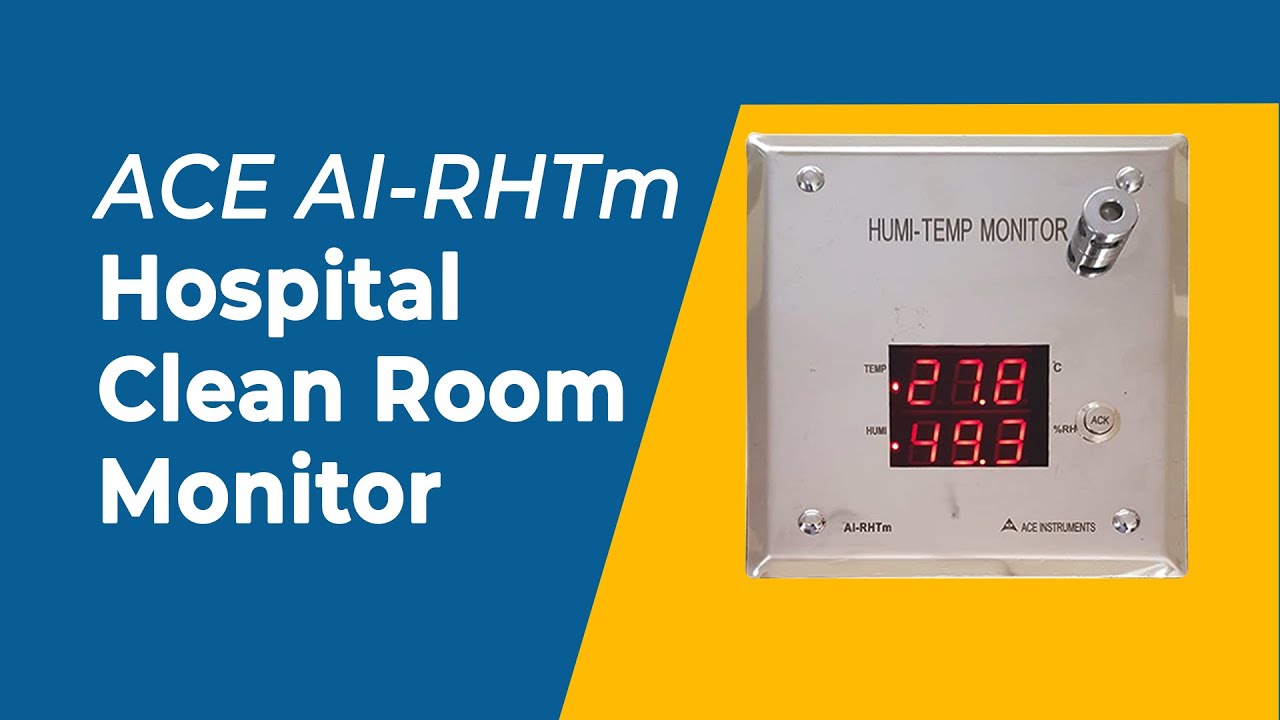 Advanced Temperature and Humidity Monitor for Clean Rooms | Quality ...