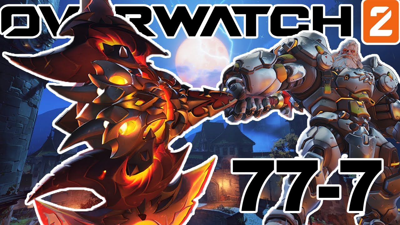 The MYTHIC Rein Weapon Skin Had Me Go 77-7 in Overwatch 2 - YouTube
