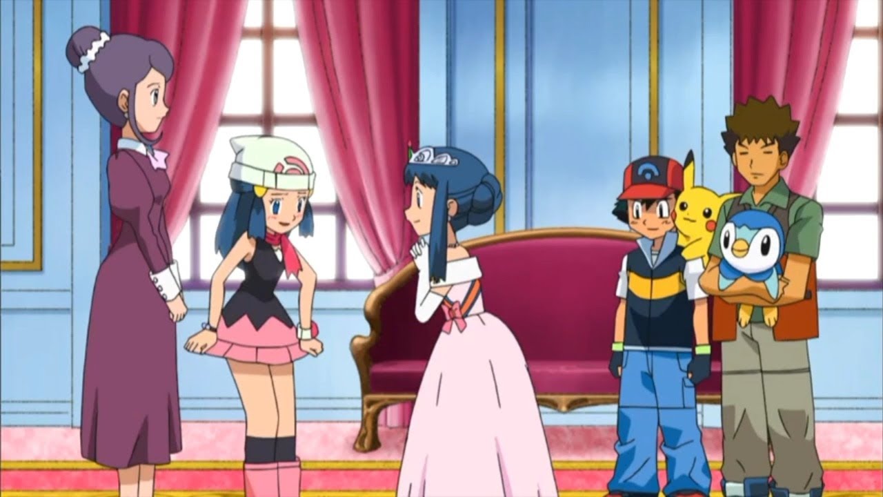 Princess Salvia Dressed Up Like Dawn [Hindi] |Pokémon Sinnoh League ...