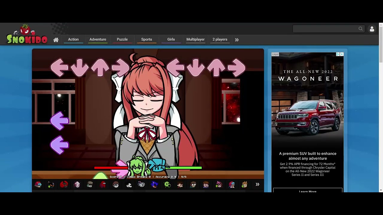 How to get epiphany in FNf Doki Doki Takeover - YouTube