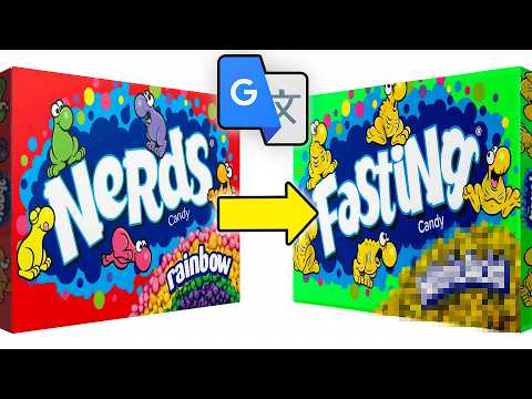 I Google Translated Famous Brands 1,000 Times!