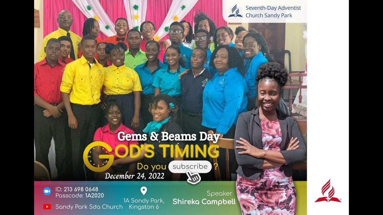 Seventh-Day Adventist Church Sandy Park || GEMS & BEAMS Day - YouTube
