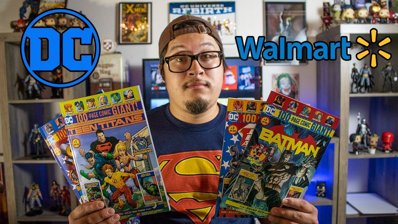 DC Comics 100 Page Walmart Exclusive Comic Books - YouTube