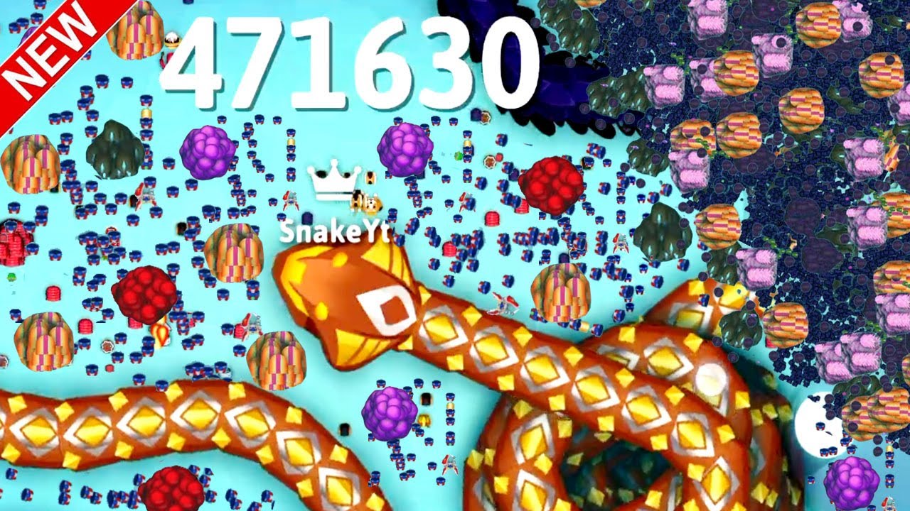 OMG! Snake.io Collecting Biggest Snake Score Here🐍Best Epic Snake.io ...