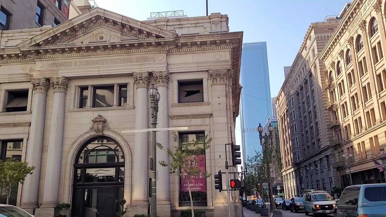 Walking tour of Downtown Los Angeles Historic Core - YouTube