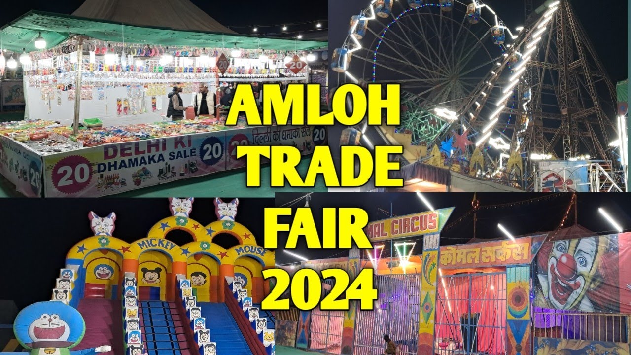 AMLOH TRADE FAIR 2024 #tradefair #familyvlog #vlog #circus # ...