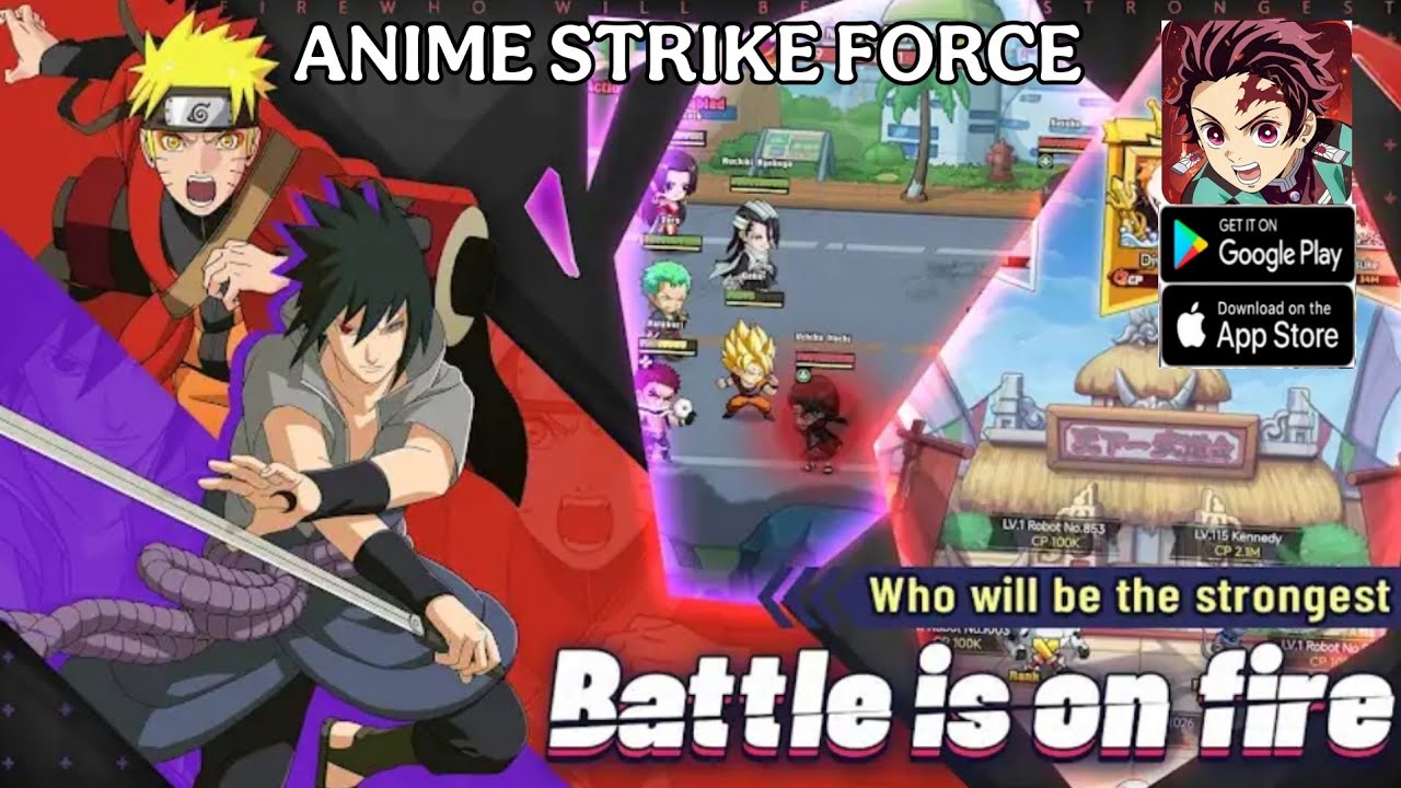 Anime Strike Force Gameplay - RPG Game Android - YouTube