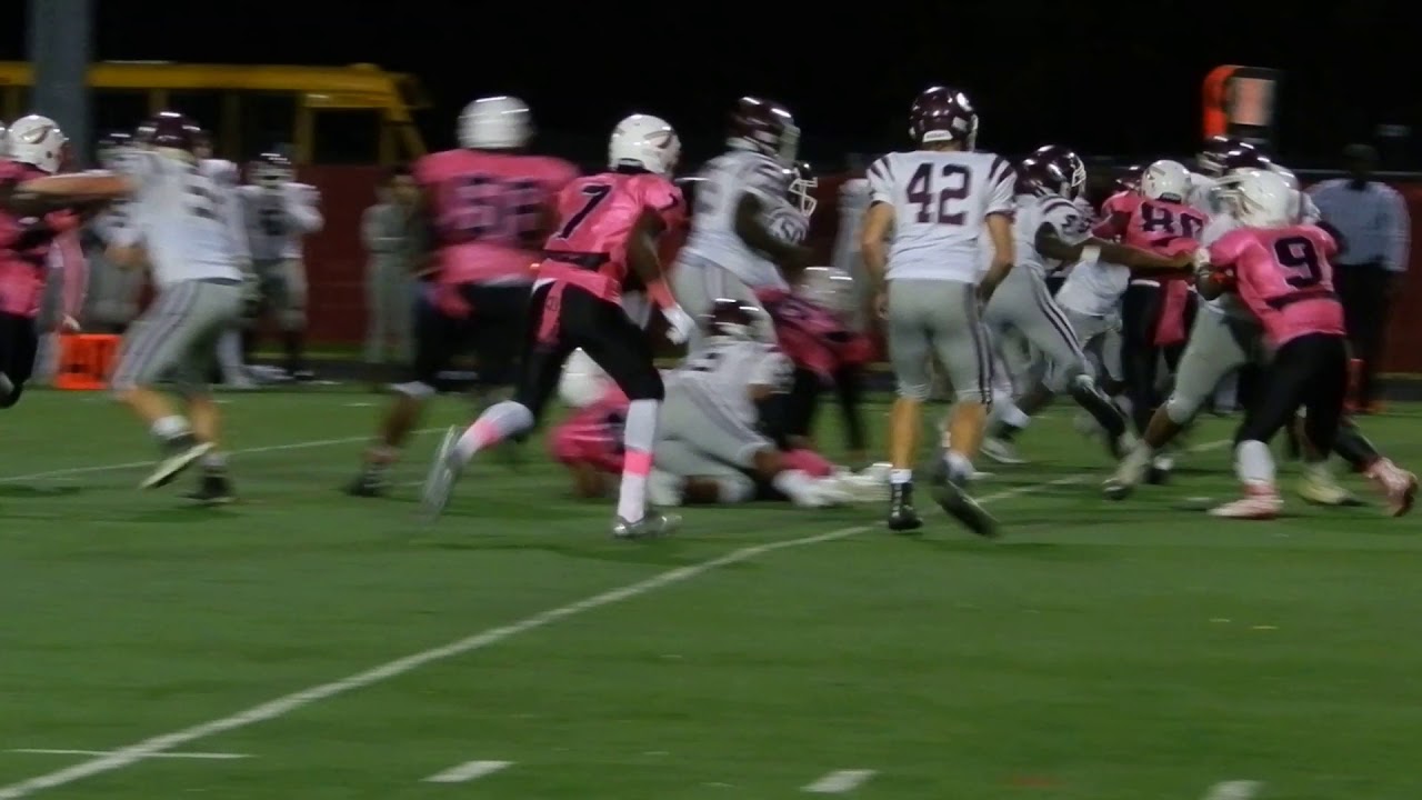 Carter run Towson/Woodlawn football 10/27/17 - YouTube