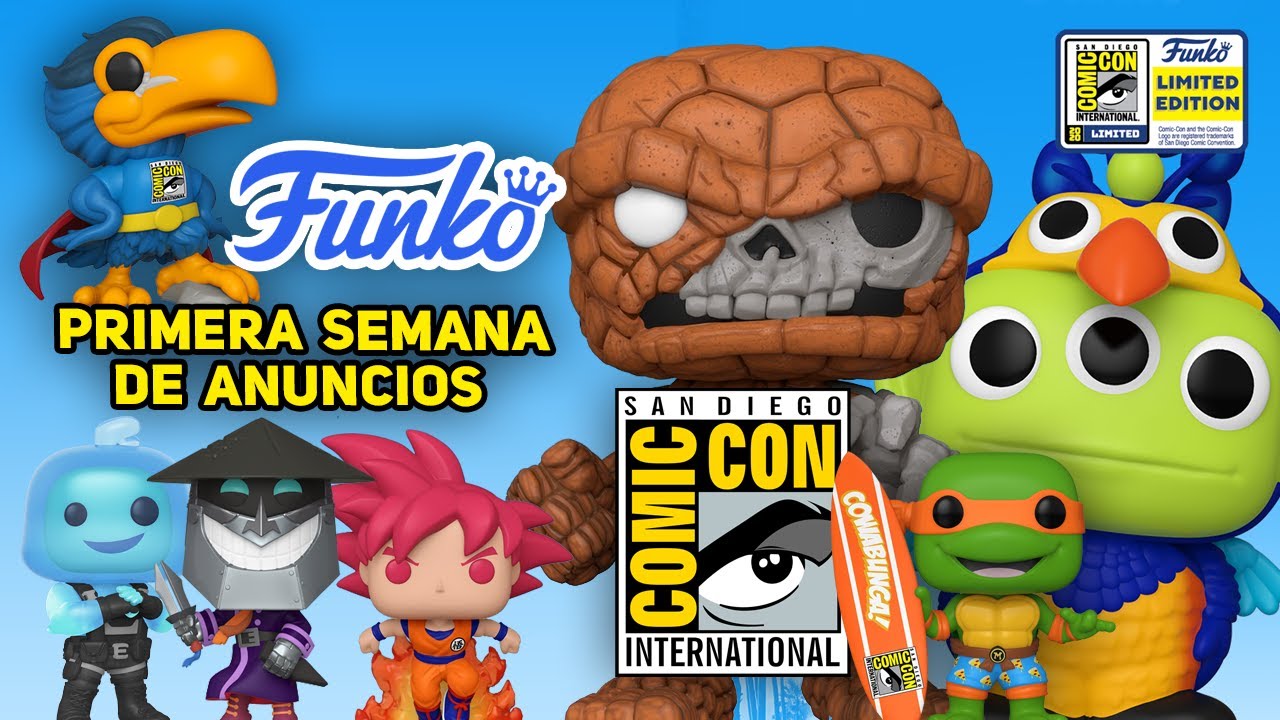 Funko en la San Diego Comic con 2020 At Home - Primera Semana 🔥 - YouTube