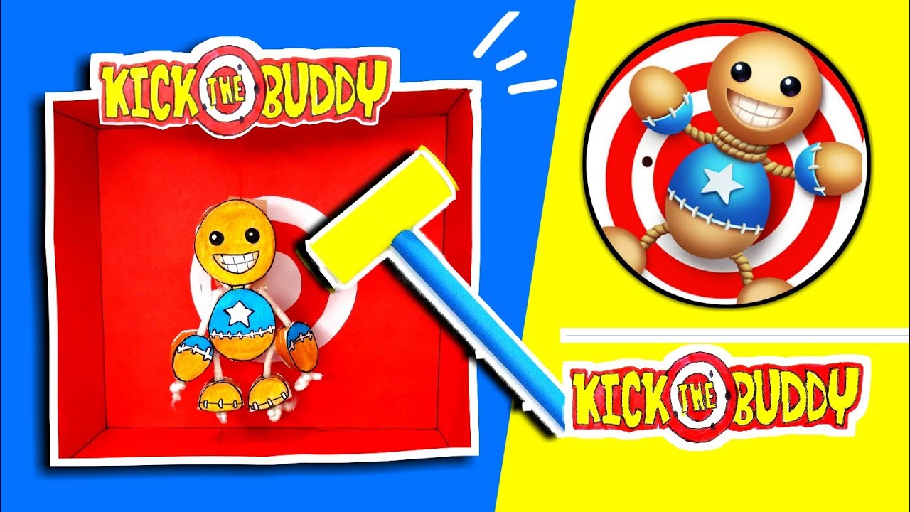 DIY Kick The Buddy Paper Game Without Cardboard Paper Games How DIY Kick The Buddy Paper Game Without Cardboard Paper Games How