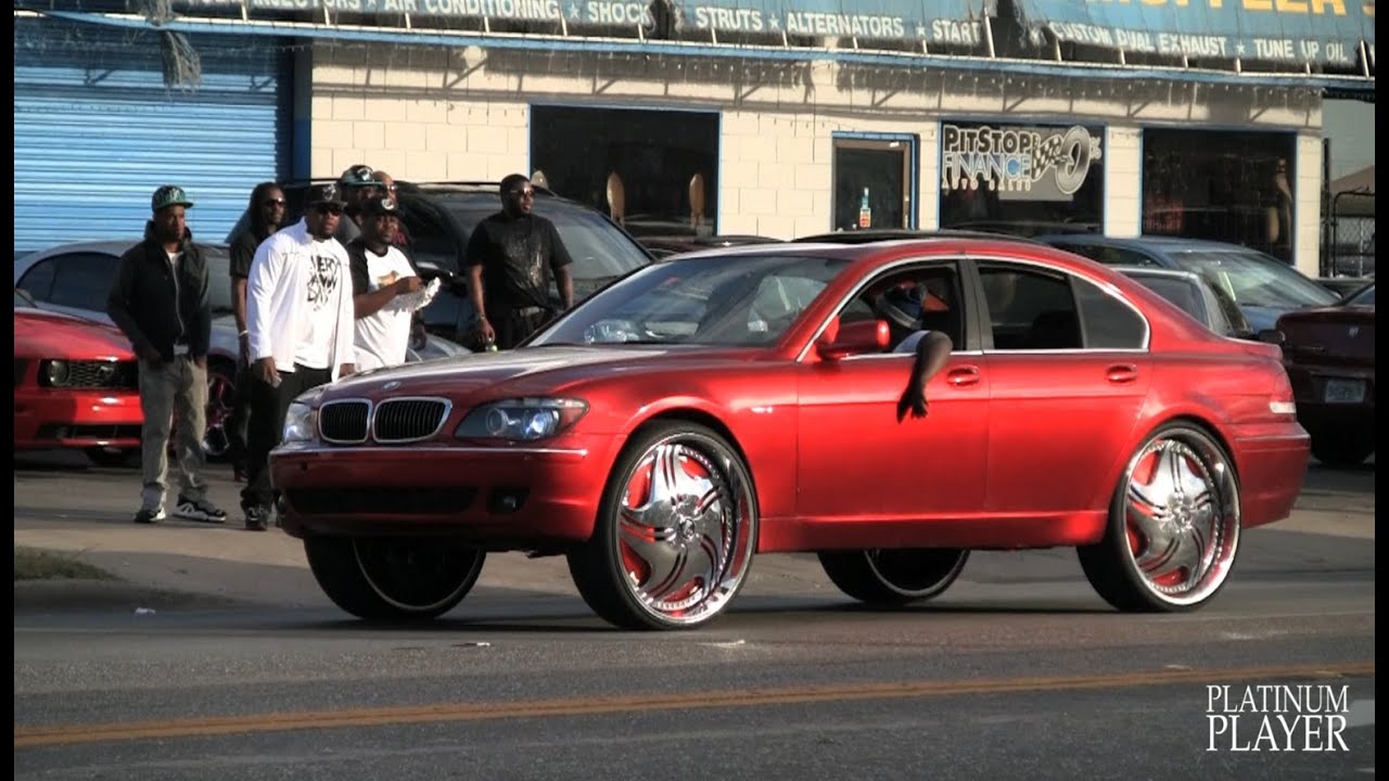 CANDY BMW on 28 INCH DUB REVOLUTION- CENTRAL FLORIDA SERIES - YouTube