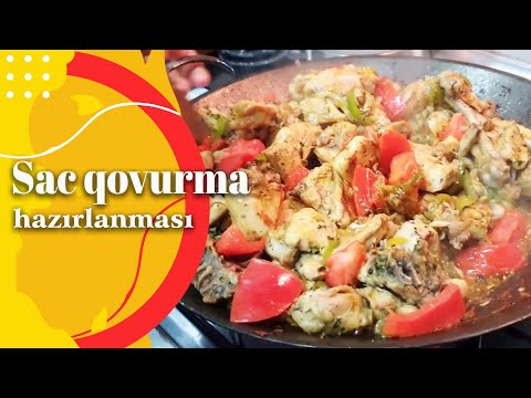 Sac qovurma / özəl dəstur
