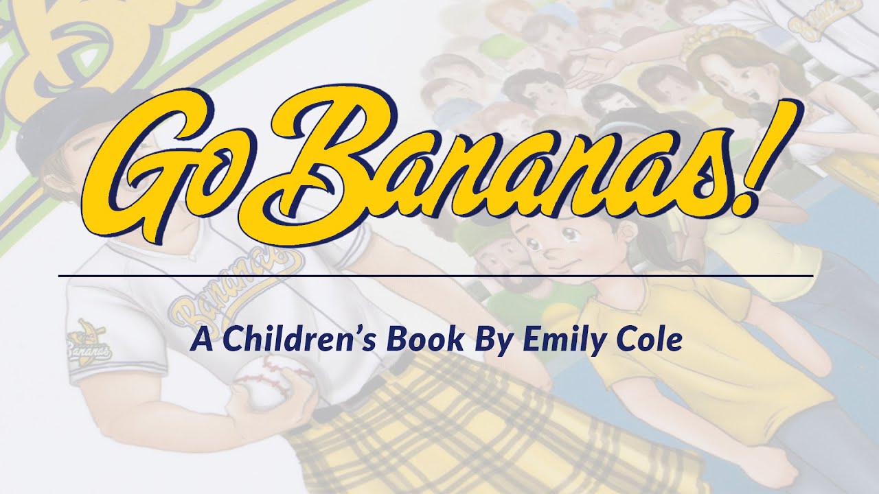 "Go Bananas!" - The Savannah Bananas Children's Book - YouTube