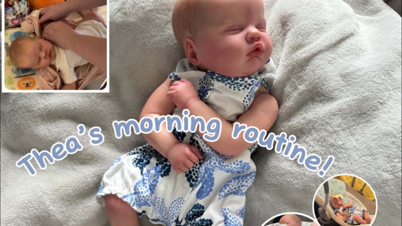 REBORN DOLL THEAS MORNING ROUTINE! - YouTube