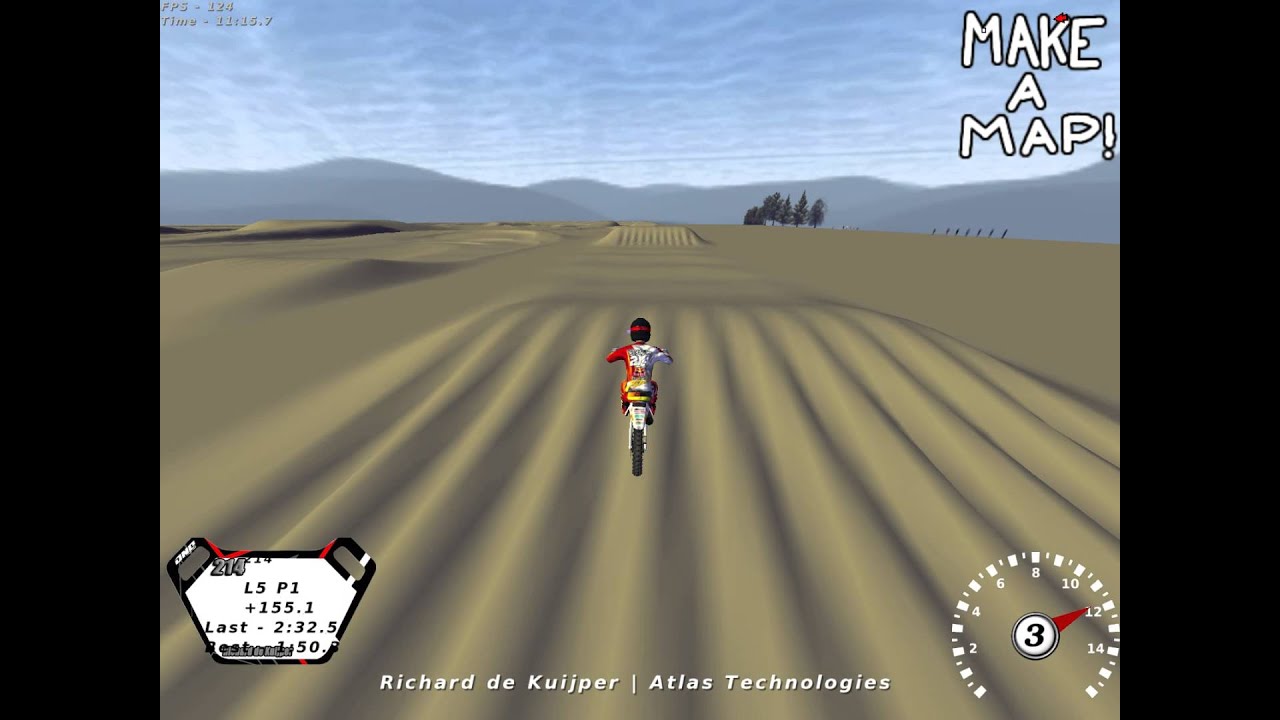 MX Simulator First laptest -ktm 350- around Eindhoven MX ( mc de ...